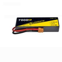 China 7000mAh 7.4V 60C Hard Case RC Lipo Battery Pack Suggest Balance Charger for RC Cars for sale