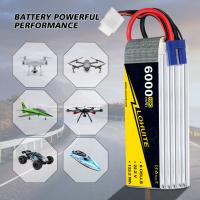 China 22.2v 6000mah Drone Battery with XT90 The Perfect Combination of Power and Durability for sale