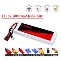 China 3s 3300mAh 11.1V 60C LiPo Battery for RC Helicopter Aircraft Quadcopter Cars Airplane for sale