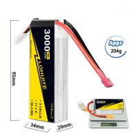 China 11.1V 3000mAh 70C LiPo Battery for RC Boats Drone Helicopter Car Enhanced Performance for sale