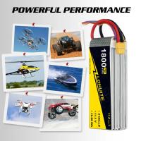 China 3s 1800mAh 11.1V 70C LiPo Battery XT60 For RC Helicopter Aircraft Quadcopter Cars Airplane for sale