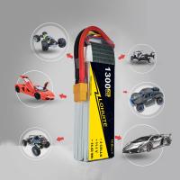 China 1300mah 11.1v Li-polymer Battery XT60g 3S With 70C-140c Discharge Rate for sale