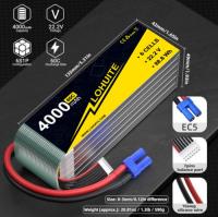 China 22.2V 4000mAh 6S Battery Dean 60C 6S LIPO BATTERY 4000MAH For Long-Lasting Performance for sale