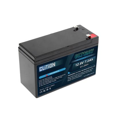 China Lightweight 2000 Cycles LiFePo4 Battery 7.2Ah 12V LiFePo4 Lithium Battery For UPS And Solar Energy Storage for sale