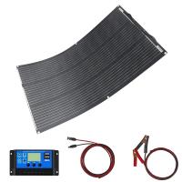 China Ultra Thin 100W Flexible Solar Panel High Efficiency Lightweight Solar Panel for sale