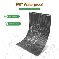 China Ultra Thin 100W Flexible Solar Panel High Efficiency Lightweight Solar Panel for sale