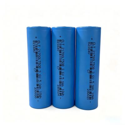 China 21700 Ultra Low Temperature Battery 3.6V 5000mAh Lithium Ion Battery 12C High Performance for sale