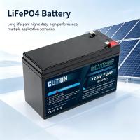 China Lightweight 2000 Cycles LiFePo4 Battery 7.2Ah 12V LiFePo4 Lithium Battery For UPS And Solar Energy Storage for sale
