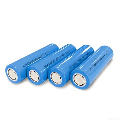 China 18650 NCM Battery Cell 3.6V 2600mAh Li Ion Battery Cell With 13A Max Discharge for sale