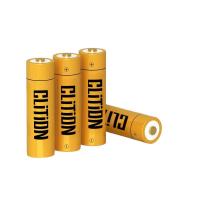 China 1000 Cycles AA Li Ion Battery 1.5V 2500mAh Rechargeable Battery Cell For Alarm Door Bell for sale
