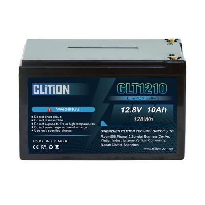 China 12V 10Ah LiFePO4 Lithium Battery Pack Customized Smart BMS Battery For Surveillance Equipment for sale