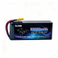 China High Capacity 6S Drone Battery 22.8V 16000mAh 25C Lipo Battery Pack for sale