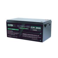 China Customized Lithium Iron Phosphate Battery Packs 12V 300Ah 4000 Cycles Battery For Backup Power System for sale