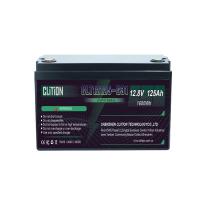 China Lightweight LiFePO4 Deep Cycle Battery 12V 125Ah Recreational Vehicle Battery With 4000+ Cycles for sale