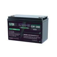 China Lightweight LiFePO4 Deep Cycle Battery 12V 125Ah Recreational Vehicle Battery With 4000+ Cycles for sale