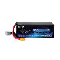 China 22.2V 10000mAh FPV Drone Battery 80C High Discharge Rate Lipo Battery Customizable for sale