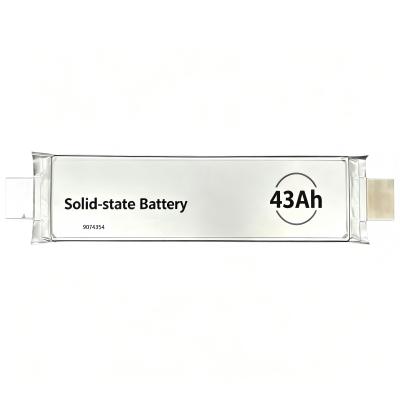China 3.6V 43Ah Solid State Lithium Battery Lightweight High Rate Battery For New Energy Vehicle for sale