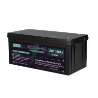 China 4000 Times Deep Cycle RV Battery 24V 150Ah LiFePo4 Battery Pack Optional Bluetooth for sale