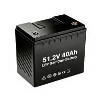 China Lightweight Golf Cart Lithium Battery Customized Deep Cycle LiFePo4 Battery 51.2V 40Ah for sale
