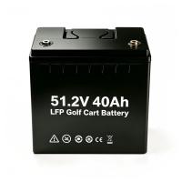 China Lightweight Golf Cart Lithium Battery Customized Deep Cycle LiFePo4 Battery 51.2V 40Ah for sale