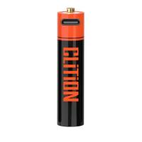 China 1.5V 670mAh Rechargeable Li Ion Battery OEM Micro USB AAA Battery for sale