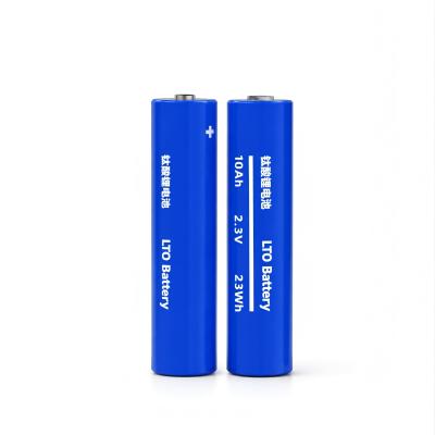 China 2.3V 10Ah Lithium Titanate Battery  33140 LTO Battery Ultra Long Cycle Life for sale