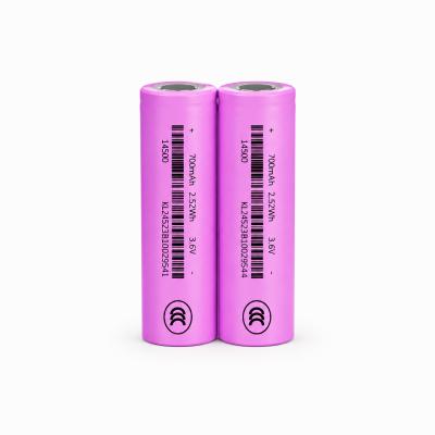 China 14500 NCM Li-ion Battery 3.6V 750mAh +85℃ Extreme High-temp Environment for sale