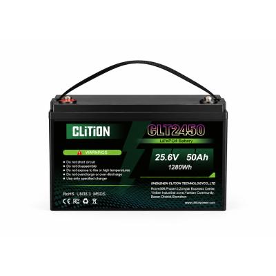 China 24V 50Ah LiFepo4 Battery Pack For Yacht Marine Battery Solution for sale
