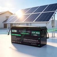 China 12V 260Ah LiFePo4 Deep Cycle Battery Pack High Capacity Energy Storage for sale