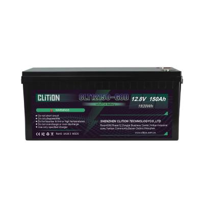 China 12V 150Ah Lithium Battery Pack Deep Cycle Off-Grid Solar Home Use for sale