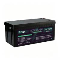 China 24V 150Ah Deep Cycle Lithium Iron Battery Pack LiFePo4 Solar Storage for sale