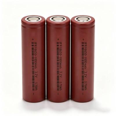 China 18650 3.2V 1800mAh 3C LiFePO4 Rechargeable Battery Cell With BIS CE for sale
