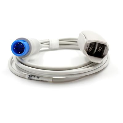 China Adult Finger Clip SpO2 Sensor Probe 7 Pin For Mindray T5 T8 ECG Monitors for sale