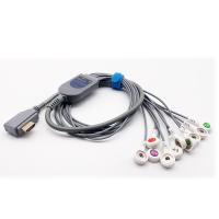 China 12 Lead Holter ECG Patient Cable With Gushan Fengbo ITengo+ And BS6930 Holter ECG Recorders for sale
