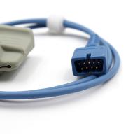China Disposable Compatible With GE Nell-cor Encrypted 9 Pin Adult Finger Oximeter Sensor for sale
