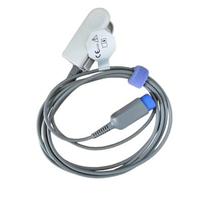 China 0.9m Compatible With Mindray ECG Monitor Adult Finger Clip 7 Pin Finger Oximeter Sensor for sale
