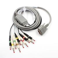 China ECG9620P 9130 1350 10 Lead ECG Cable Compatible With Nihon Koden ECG Machines for sale