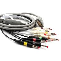 China ECG9620P 9130 1350 10 Lead ECG Cable Compatible With Nihon Koden ECG Machines for sale