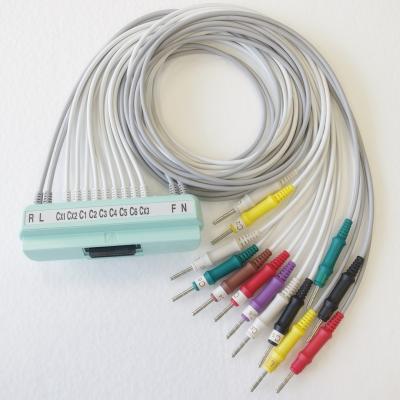 China NIHON_KOHDEN Nihon Koden ECG-1550P 15 Lead ECG Cable BR-921D for sale