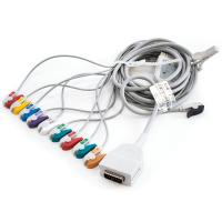 China ECG Lead Cable Patient Replacement Cable Compatible With Burdick EK10 ECG Machine for sale