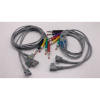 China Compatible With PH-ILIPS ECG Cable TC30 TC50 TC70 4 Limb Leads 6 Chest Leads ECG Cable for sale