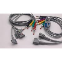 China Compatible With PH-ILIPS ECG Cable TC30 TC50 TC70 4 Limb Leads 6 Chest Leads ECG Cable for sale