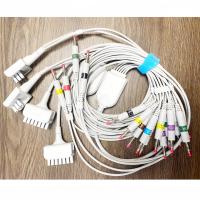 China 18 Lead Split ECG Cables With Banana Plug For Nalong 18U_RAGE-10 for sale