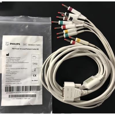 China EU Standard Integrated ECG Lead Wire With Split Line Original For PH-ILIPS TC20 for sale