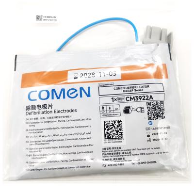 China Original Disposable Multi Functional External Defibrillator Electrode Pads CM3922A for sale