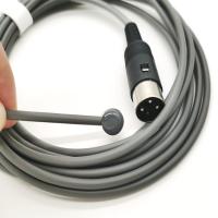 China Compatible 3 Pin Adult Skin Surface Stainless Steel Temperature Probe For AIR Patient Monitor for sale