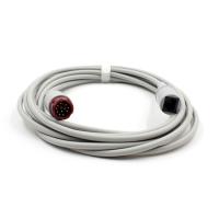 China Compatible 12-Pin Round IBP Invasive Blood Pressure Cable with Abbott Interface for PH-ILIPS & Mindray 78205/78345 for sale