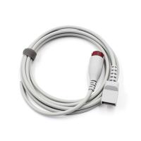 China Compatible IBP Invasive Blood Pressure Main Cable with Utah Interface for PH-ILIPS & Mindray Patient Monitors for sale