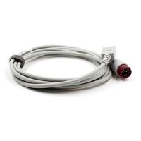 China Compatible IBP Invasive Blood Pressure Main Cable with Utah Interface for PH-ILIPS & Mindray Patient Monitors for sale