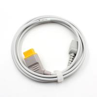 China Compatible IBP Invasive Blood Pressure Main Cable with Utah Interface for Nihon Kohden Patient Monitors for sale